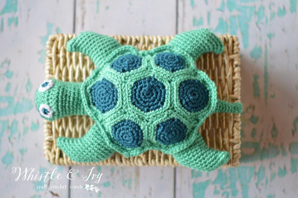 Make a Charming Crochet Baby Sea Turtle - a FREE Amigurumi Crochet ...