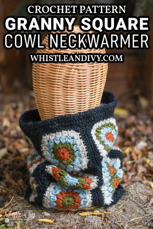 Classic Granny Square Cowl Crochet Pattern - Make it!