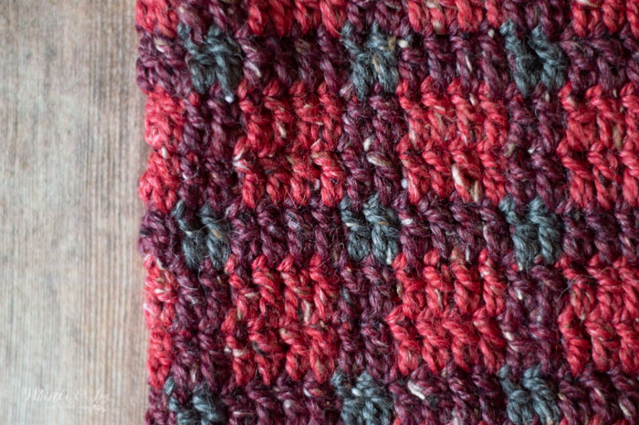 Crochet Tartan Plaid Technique - Learn how to crochet tartan